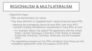 Regional trade agreements | PPTX
