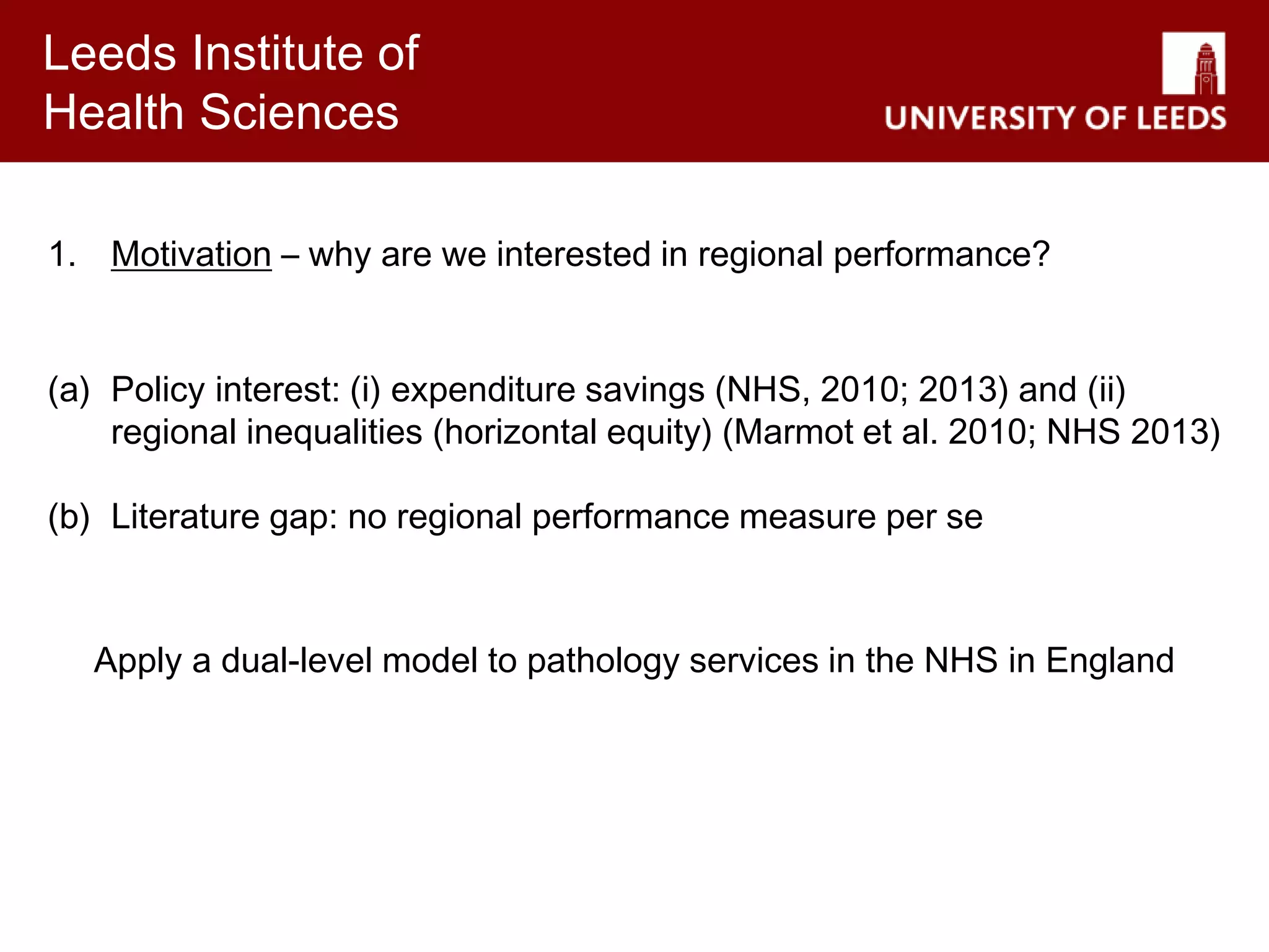 Regional variation in health care system performance | PPT | Free Download