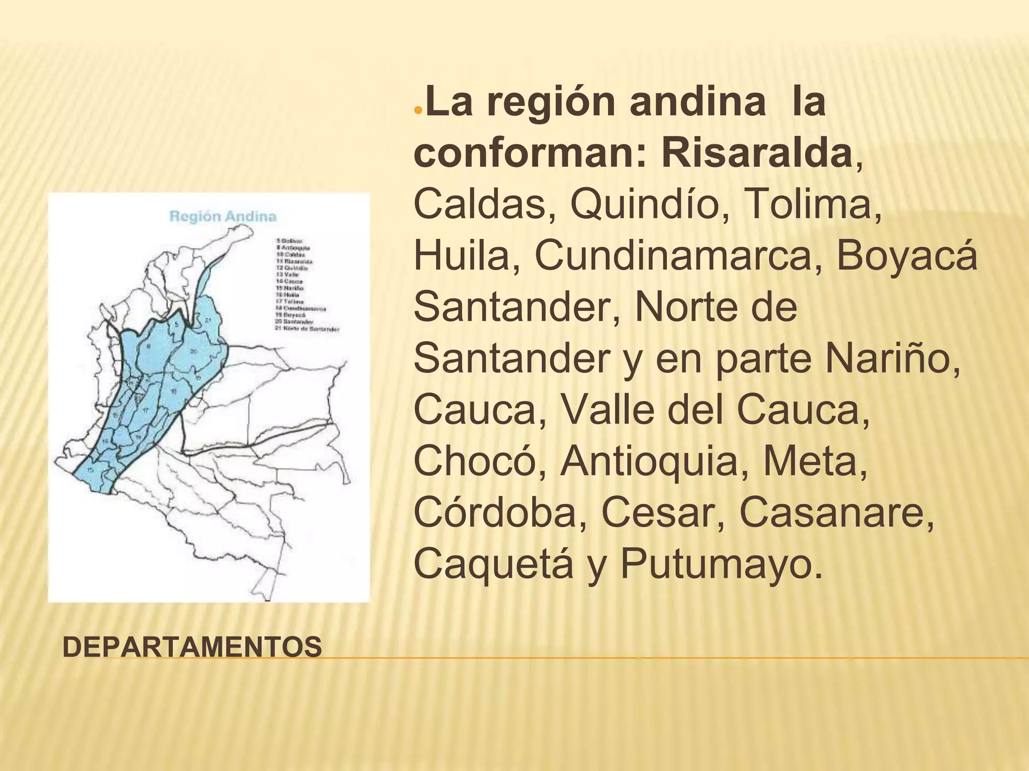REGION ANDINA.ppt.pptx | South America Travel | Travel Locations