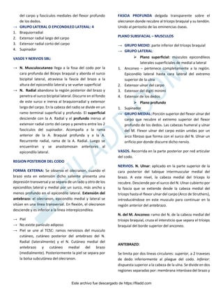 REGION AXILARBRAZO de anatomía rouviere. | PDF