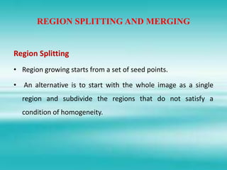 Region based segmentation | PPTX
