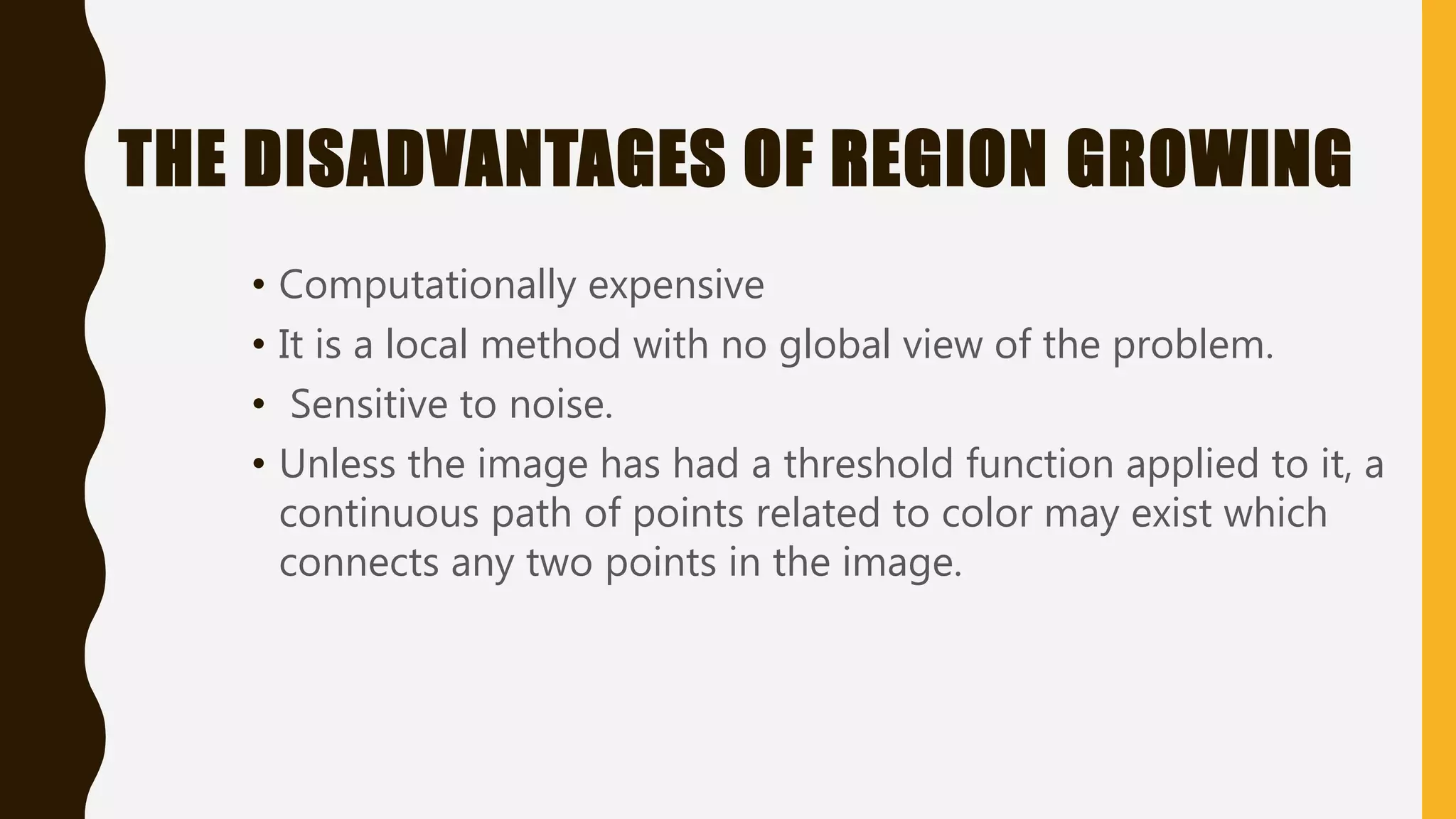 Region based segmentation | PPTX Region based segmentation | PPTX