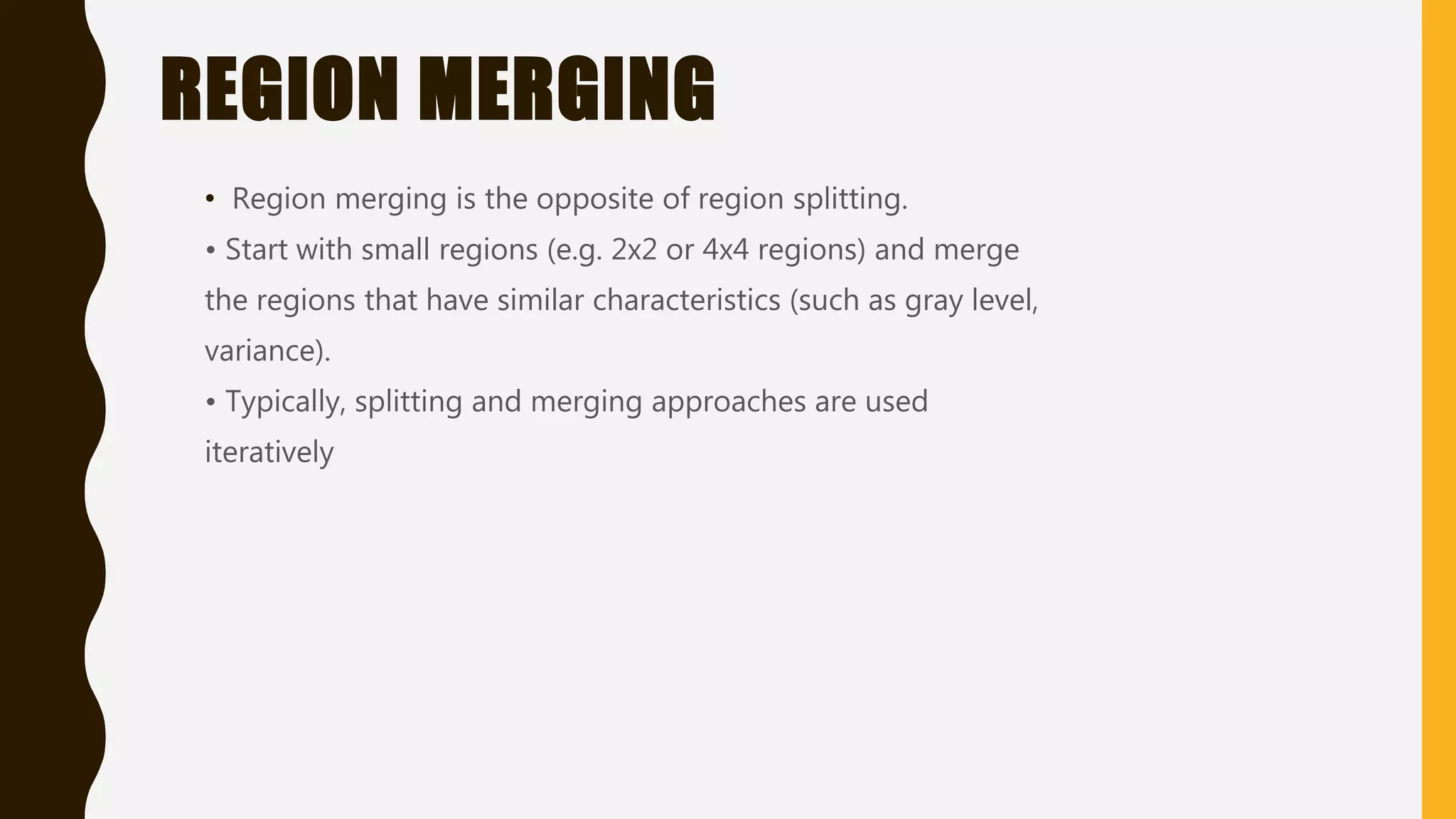 Region based segmentation | PPT Region based segmentation | PPT