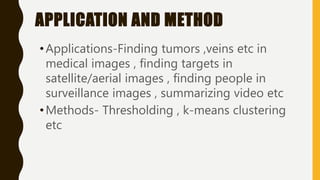 Region based segmentation | PPTX