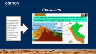 REGION NATURAL PERUANA COSTA CHALA DEL LITORAL | PPTX