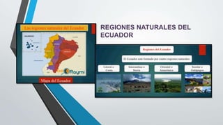 Regiones Geográficas en Ecuador | PPTX