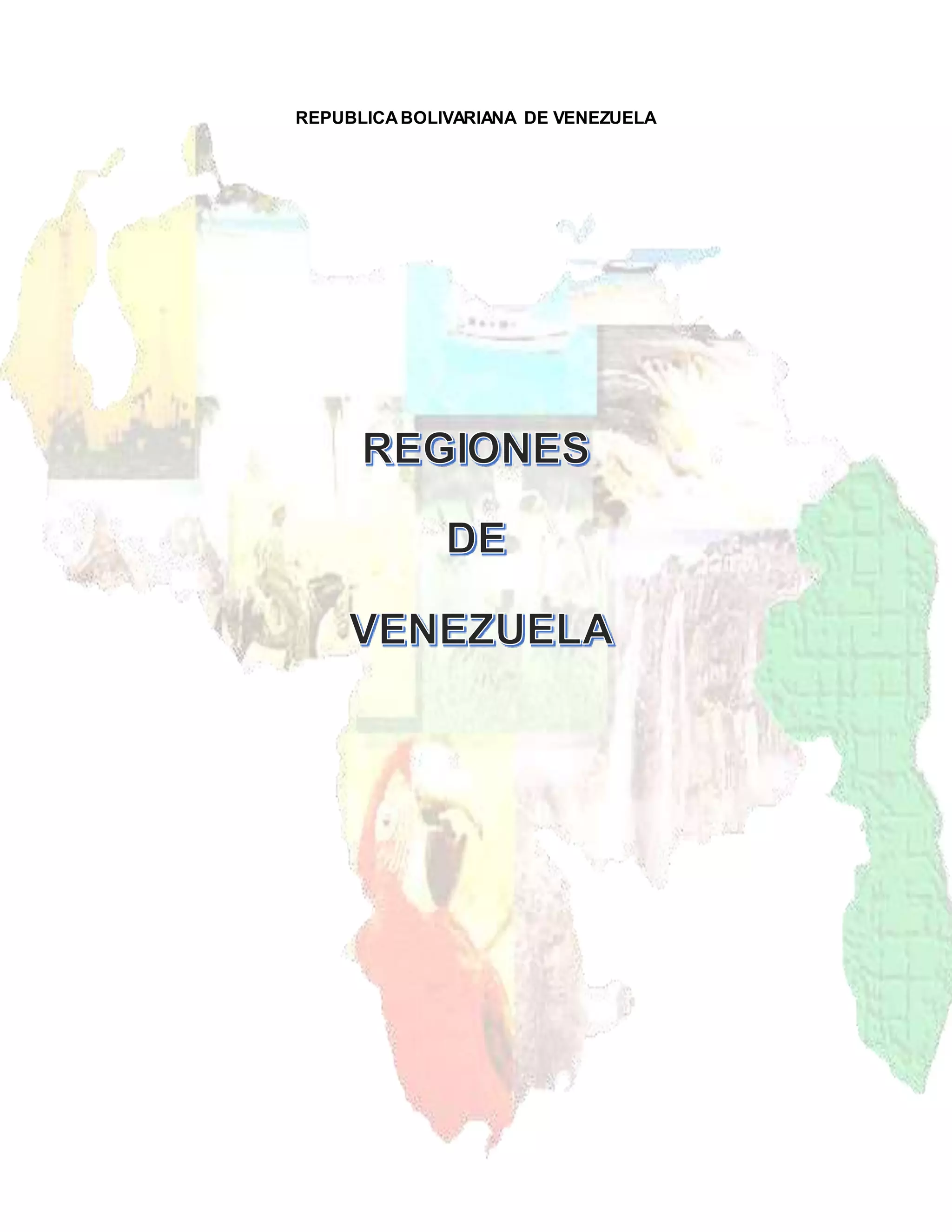 Regiones de Venezuela (Ottoniel Jimenez) | DOCX