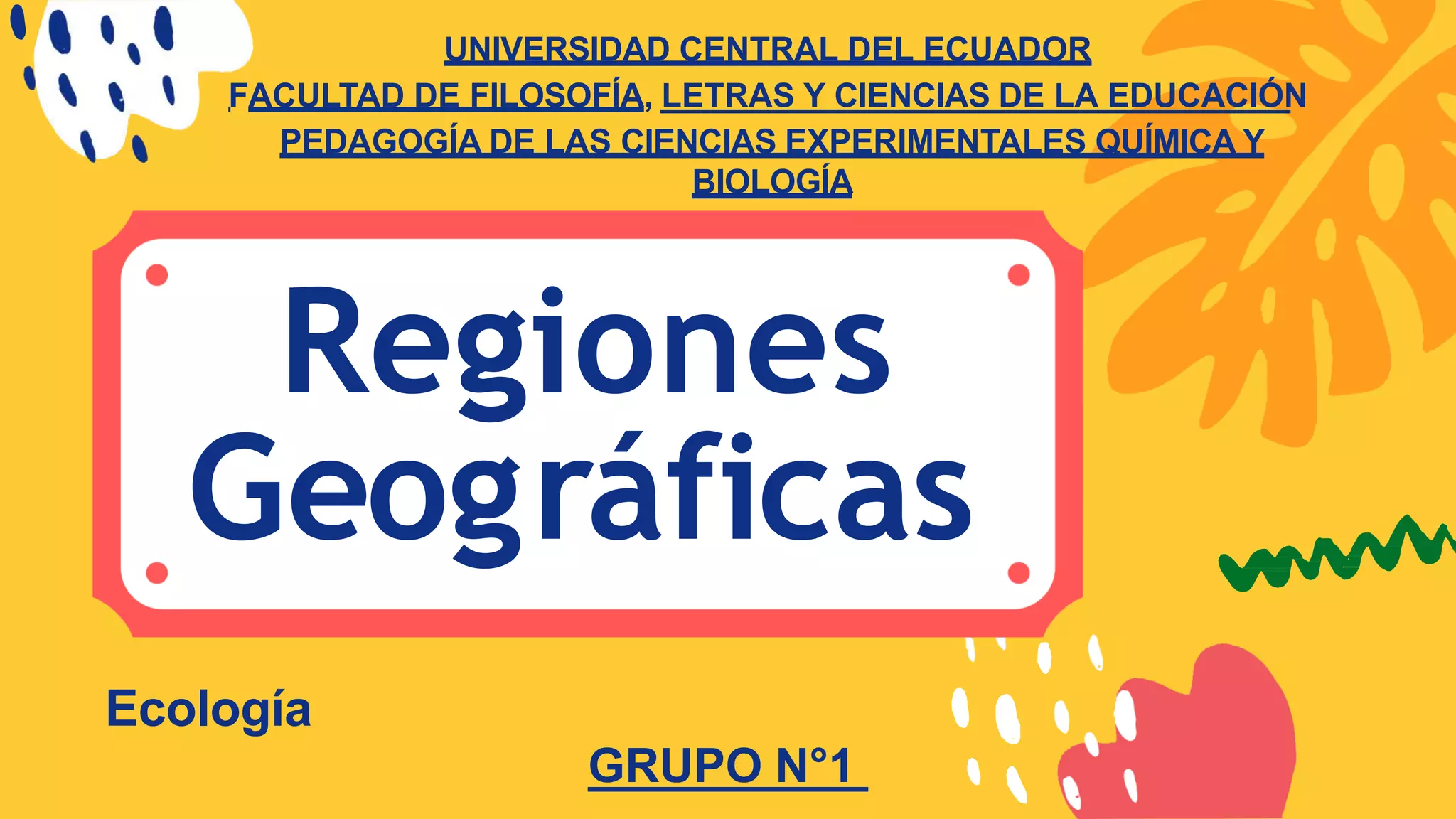 Regiones geográficas | PPTX | South America Travel | Travel Locations