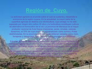 Regiones geográficas argentinas | PPTX