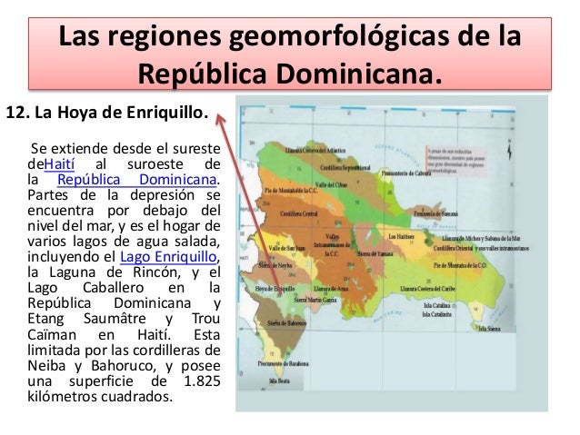 Regiones Geomorfológicas De La República Dominicana – DTDOOI