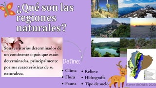 Regiones naturales | PDF