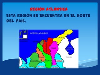 Regiones naturales de colombia | PPTX