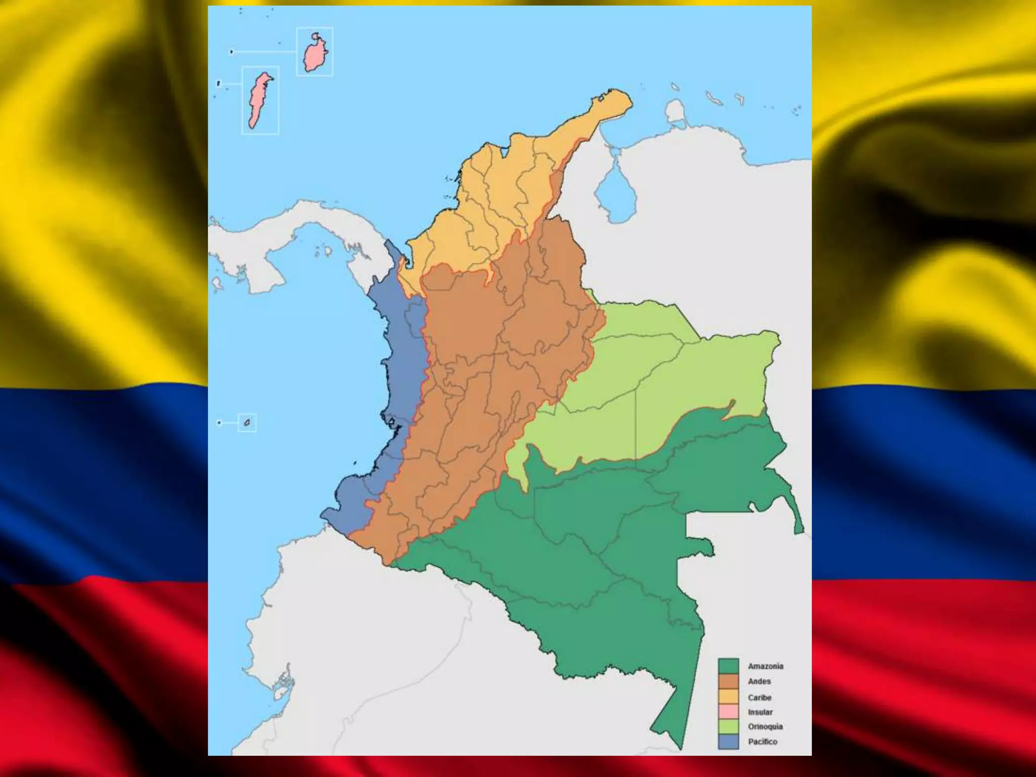 Regiones naturales de colombia | PPTX