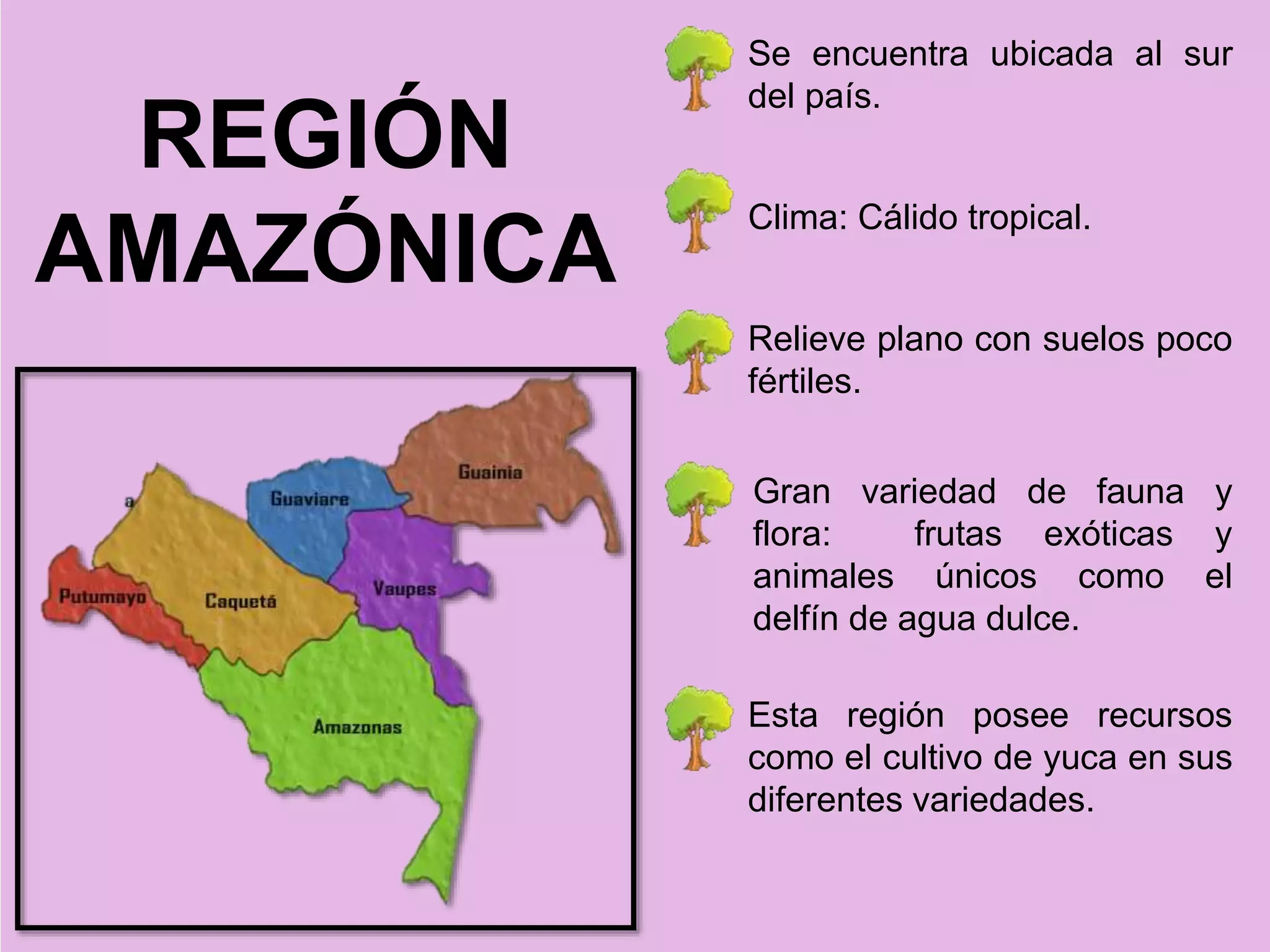 Regiones naturales de colombia | PPTX
