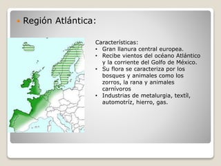 Regiones naturales de europa | PPTX