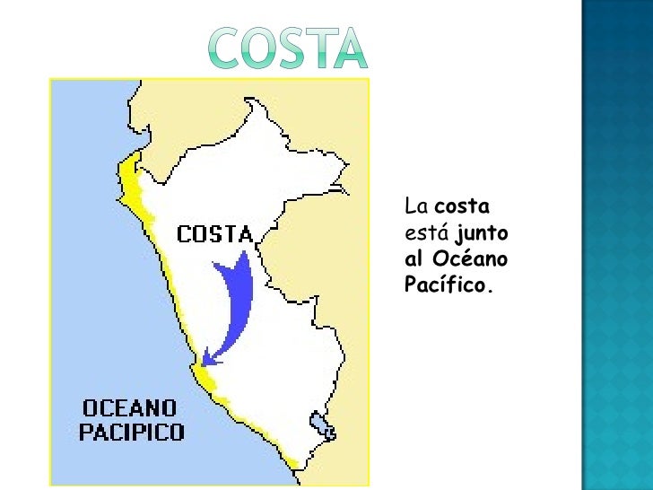Mapa del Perú y costa - Imagui