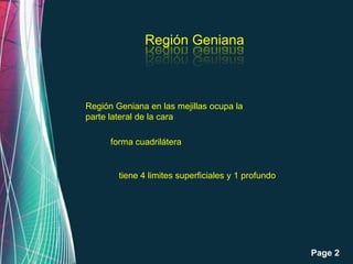 Region geniana tema 2 | PPTX