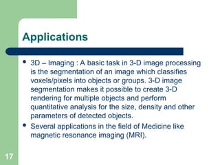 Image Segmentation using region growing and shrinking | PPT
