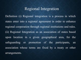 THE Regionlaism and integration in IR.pptx