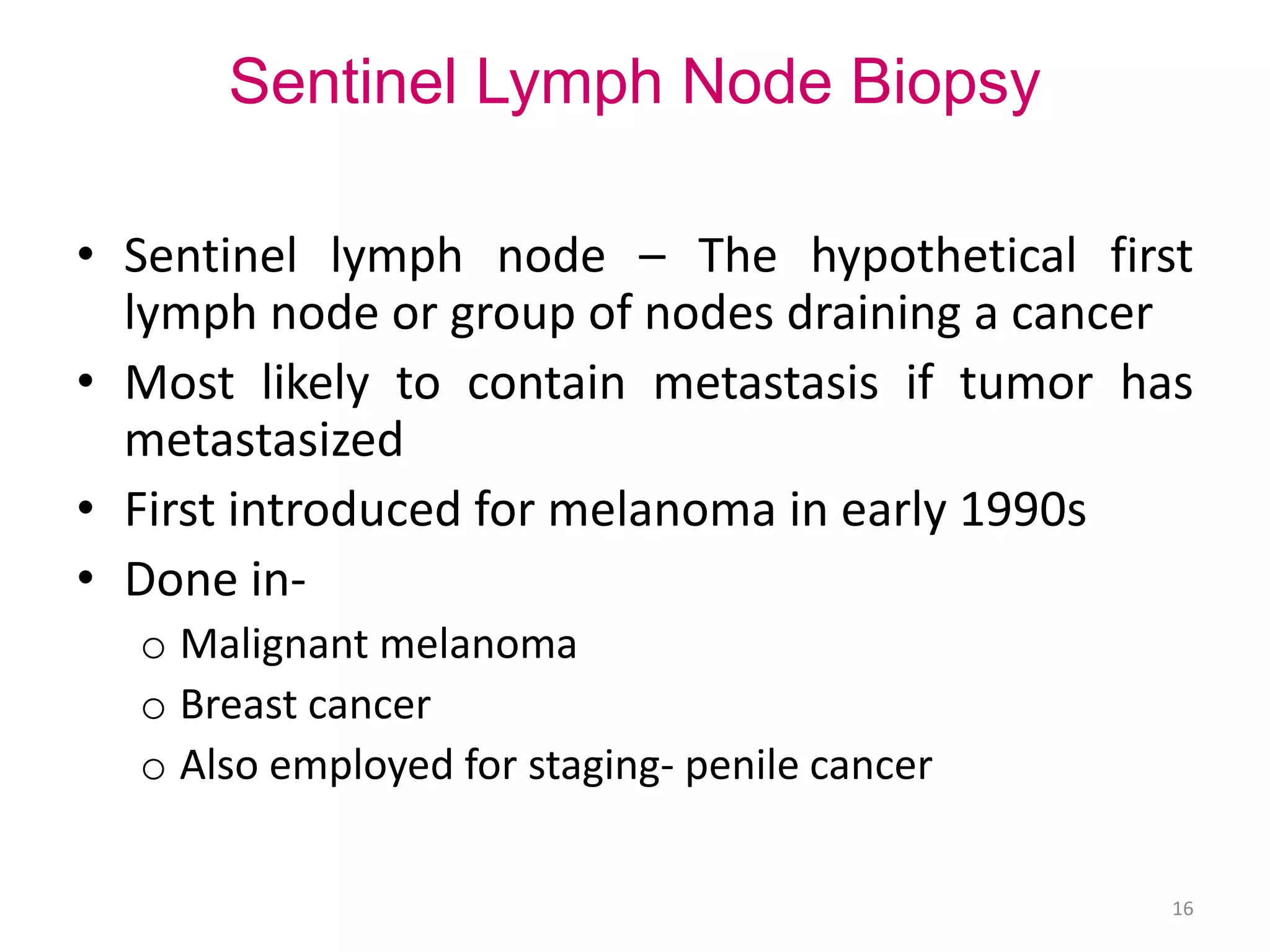 Regional lymph node management in breast cancer | PPTX