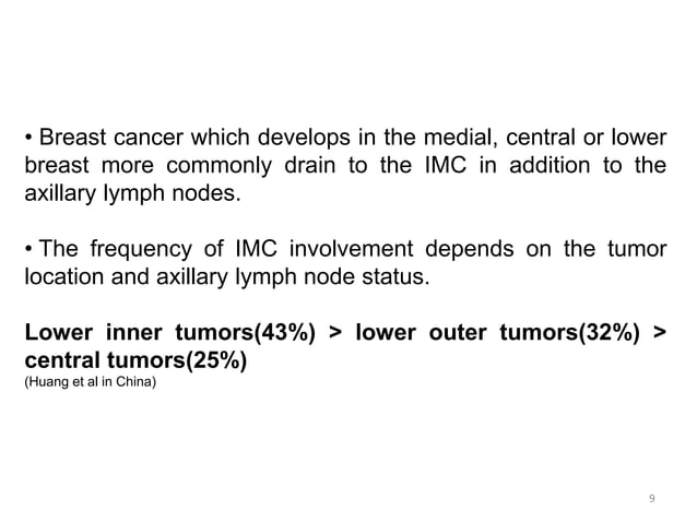 Regional lymph node management in breast cancer | PPT