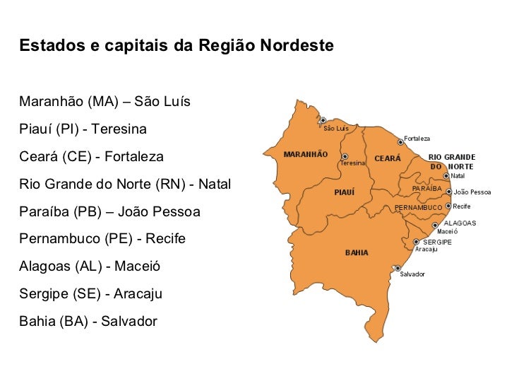 Região nordeste 2009