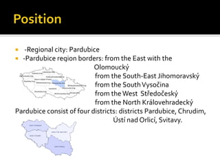 Region pardubice | PPT