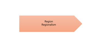 Region regionalism in India | PPTX