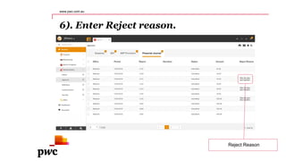 Regions approvals ui designs happy path | PDF