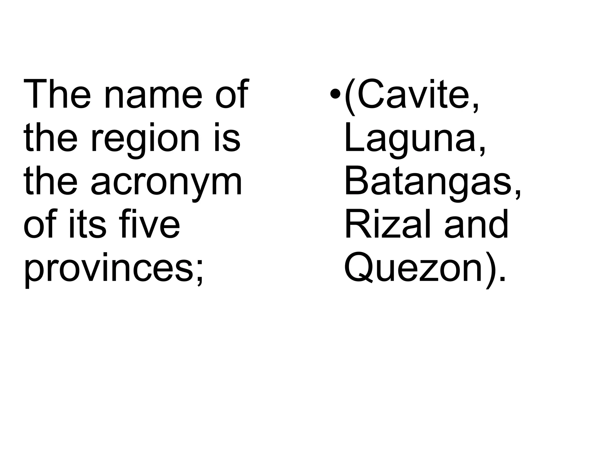 Regions in Philippines: The countriest geographical division | PPTX