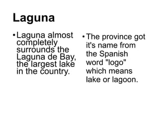 Regions in Philippines: The countriest geographical division | PPTX