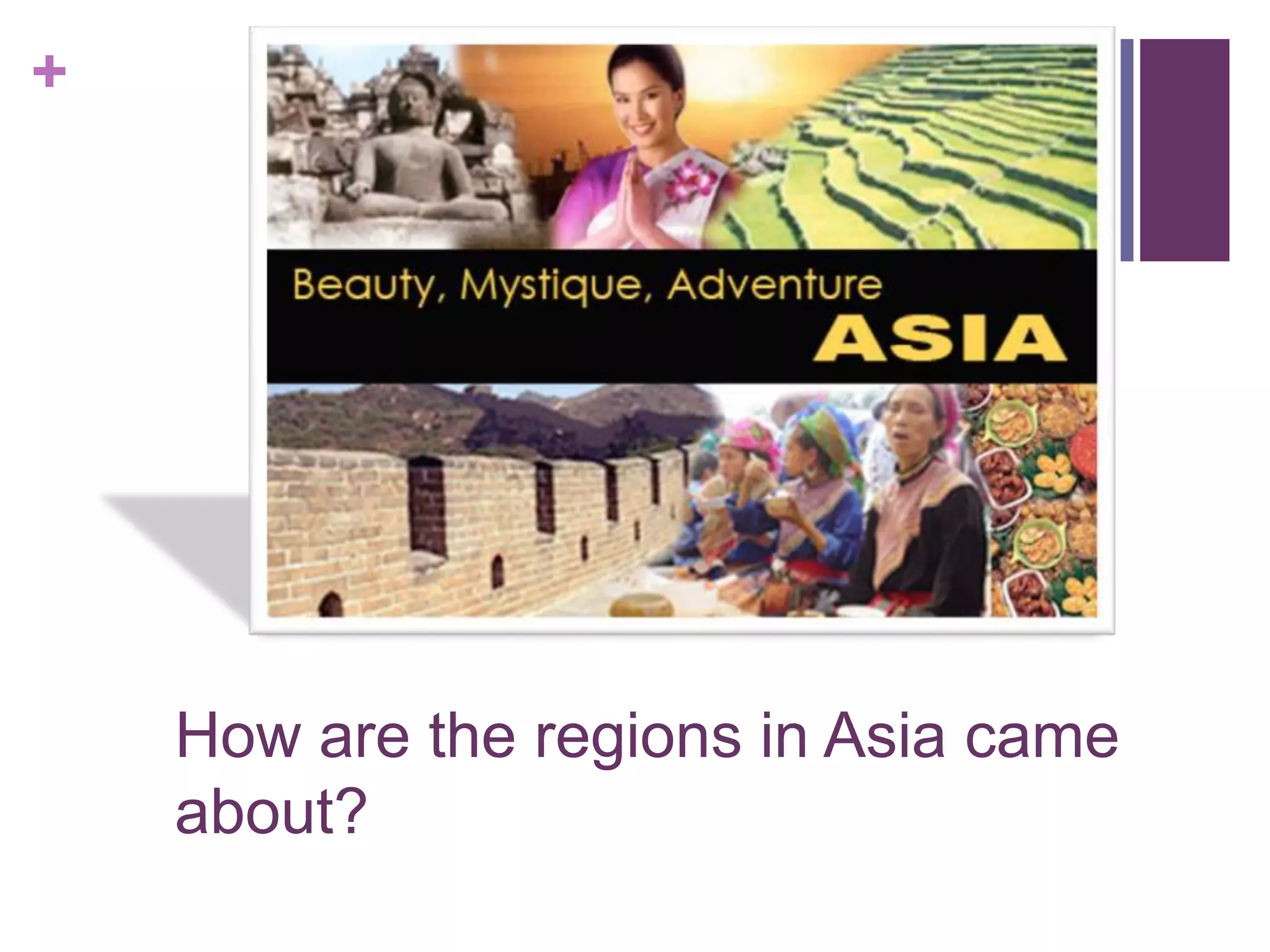 Regions of asia | PPTX
