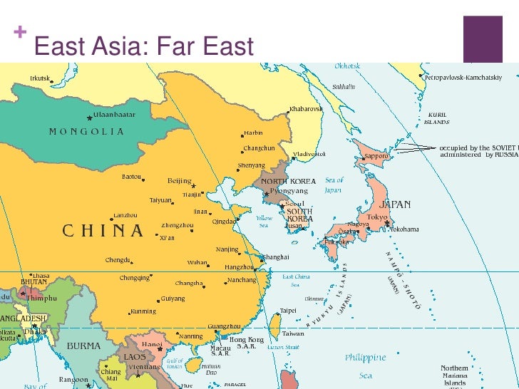 Regions of asia