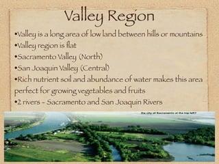 Regions of california | KEY