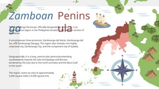 Regions of the Philippines Zamboanga Pen | PPTX