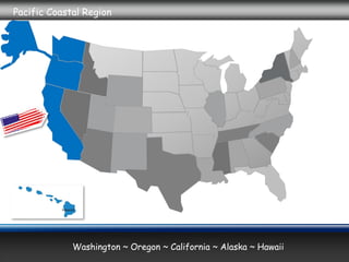 Regionsppt | PPTX | North America Travel | Travel Locations