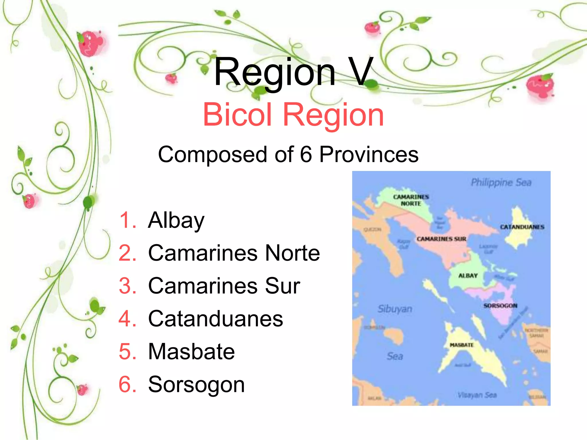 Philippines Region V | PPTX