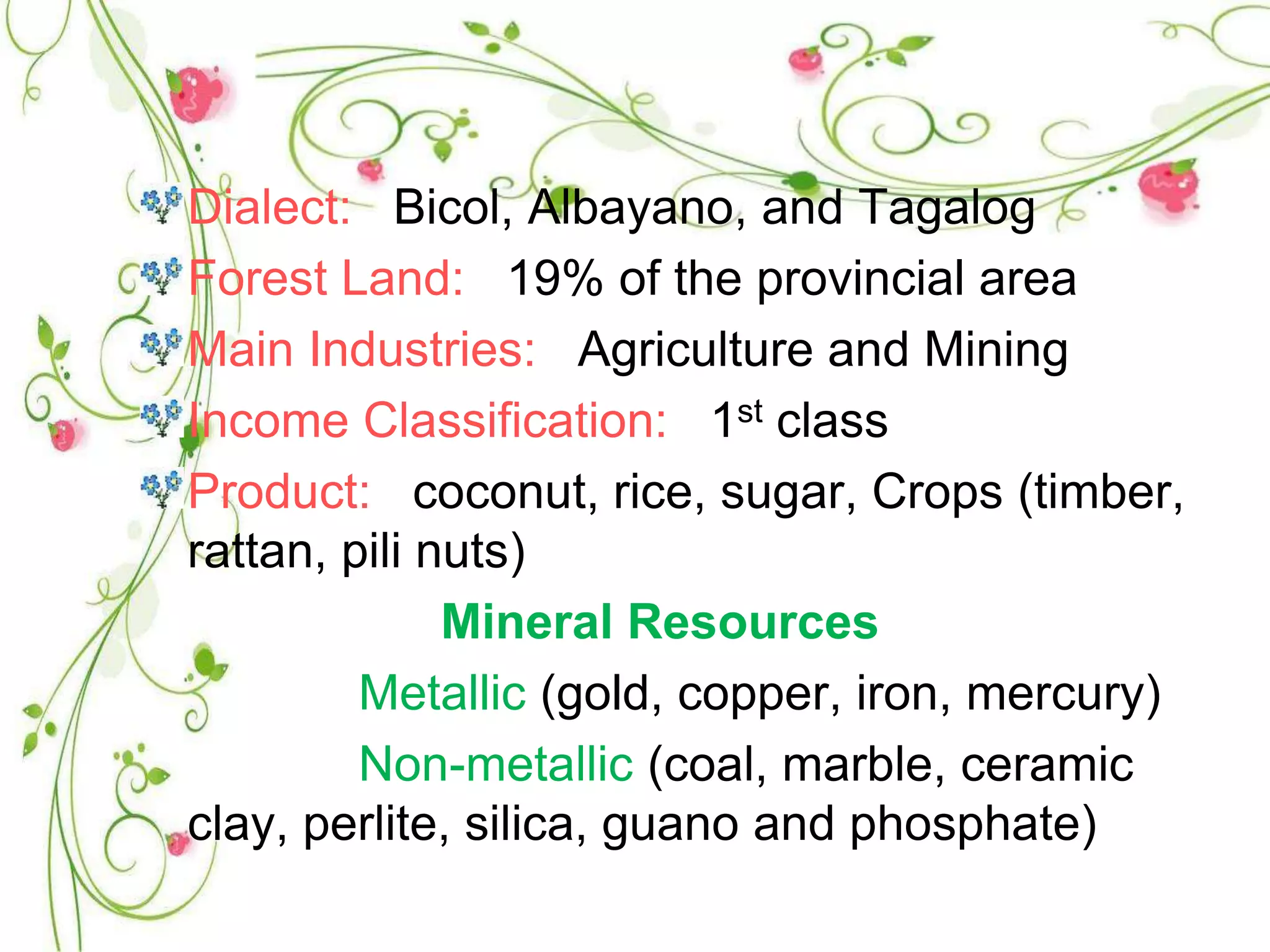 Philippines Region V | PPTX