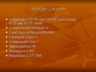 Region vii, central visayas Philippines | PPT
