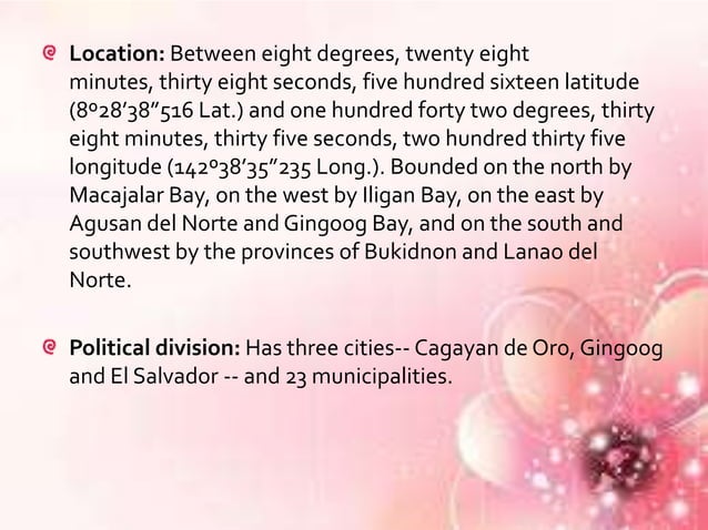 Region x northern mindanao | PPTX