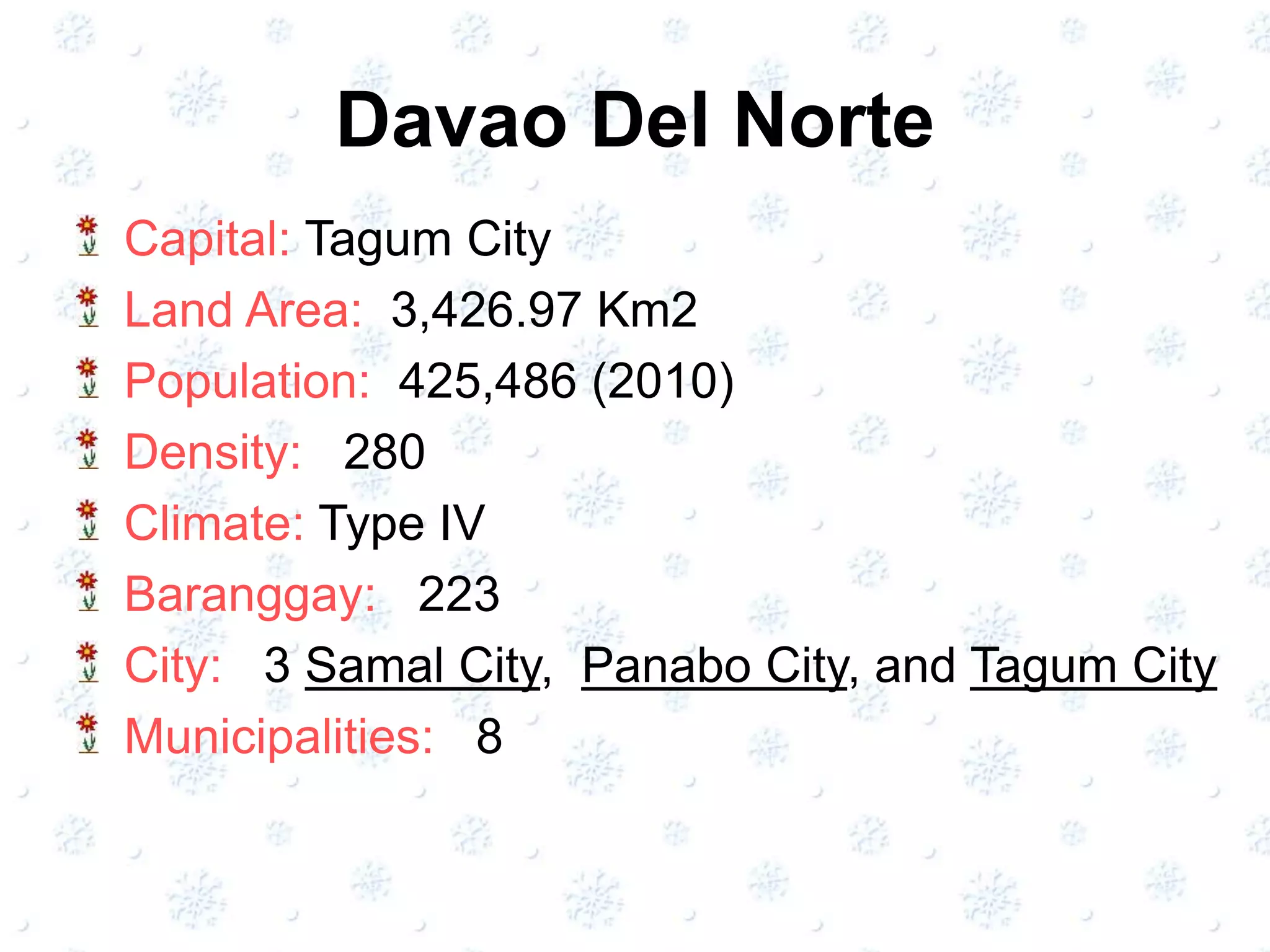 Philippines Region XI Davao | PPTX