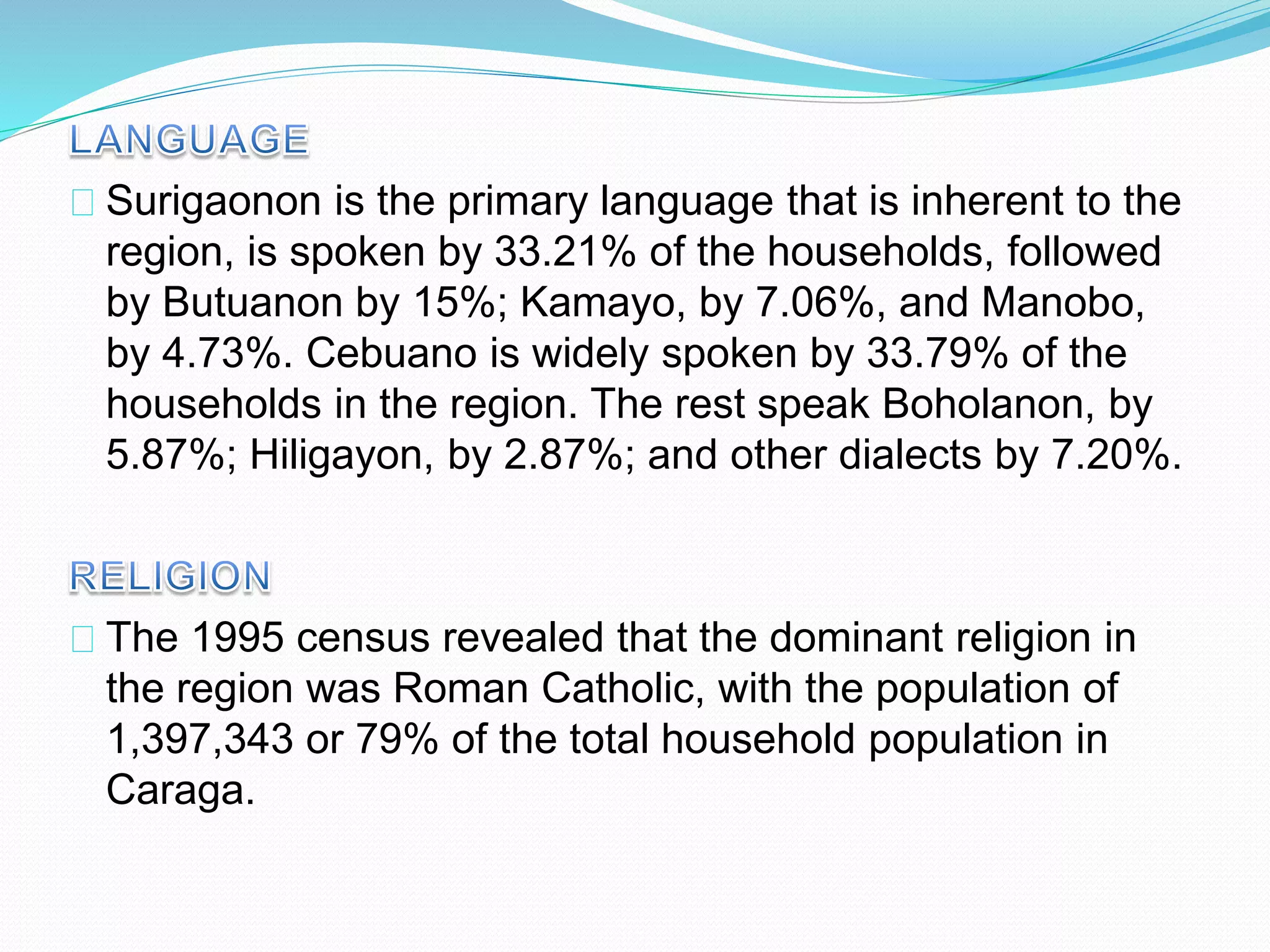 Region xiii (caraga) | PPTX