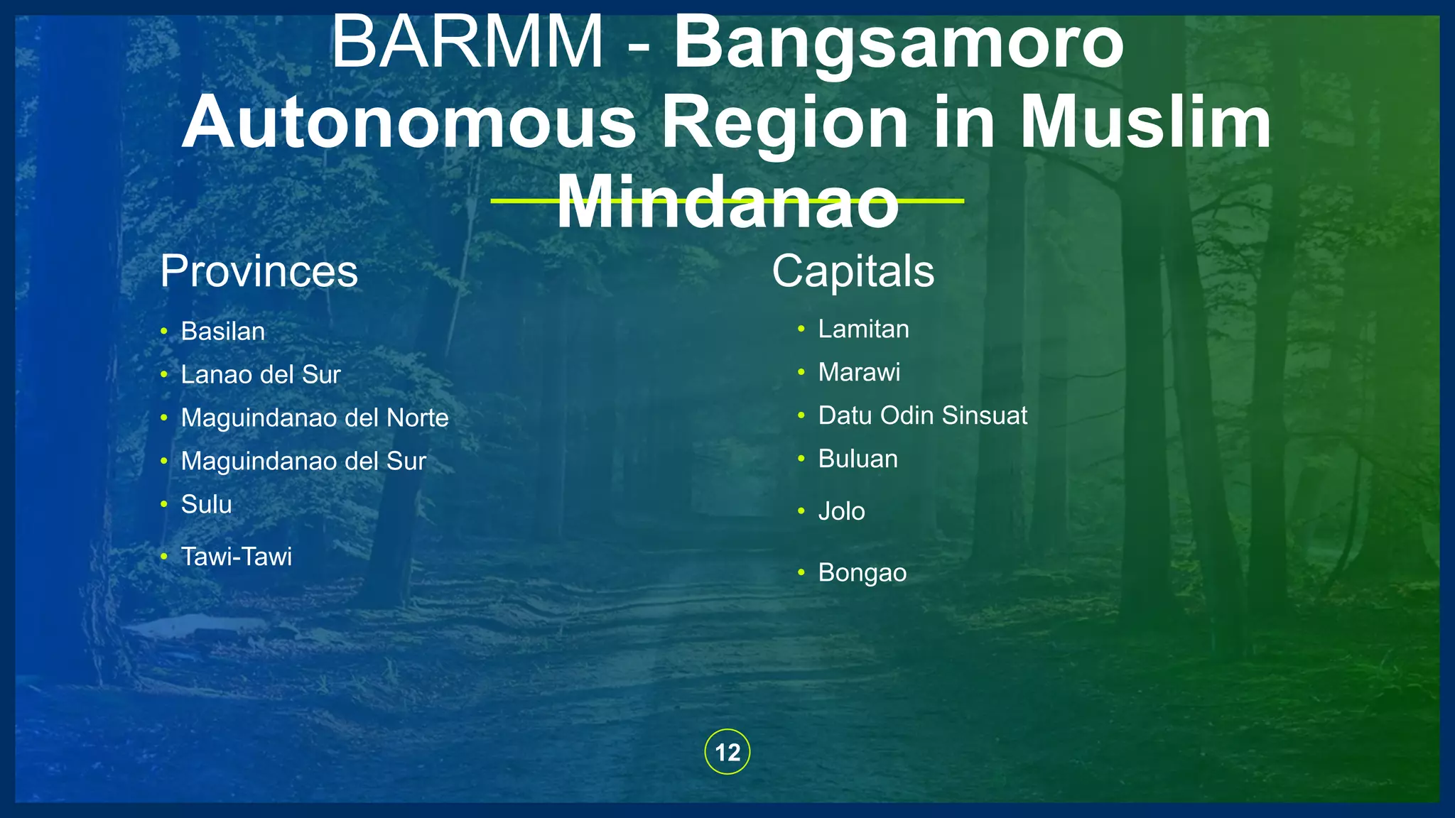 Region XIII – Caraga and BARMM 1.pptx