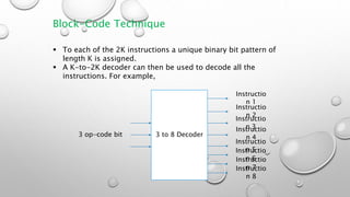 Op-Code Encoding | PPTX