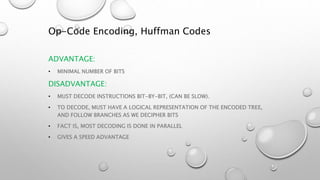 Op-Code Encoding | PPTX