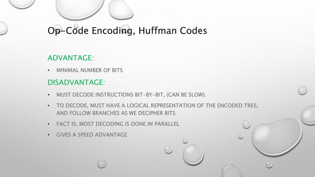 Op-Code Encoding | PPTX