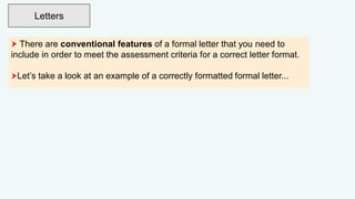 FS English Level 2 – April 1, 2023 (Writing: Letters and emails). | PDF
