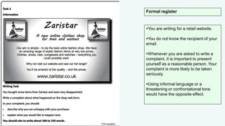 FS English Level 2 - March 18, 2023 (Writing: Formal, informal and ...