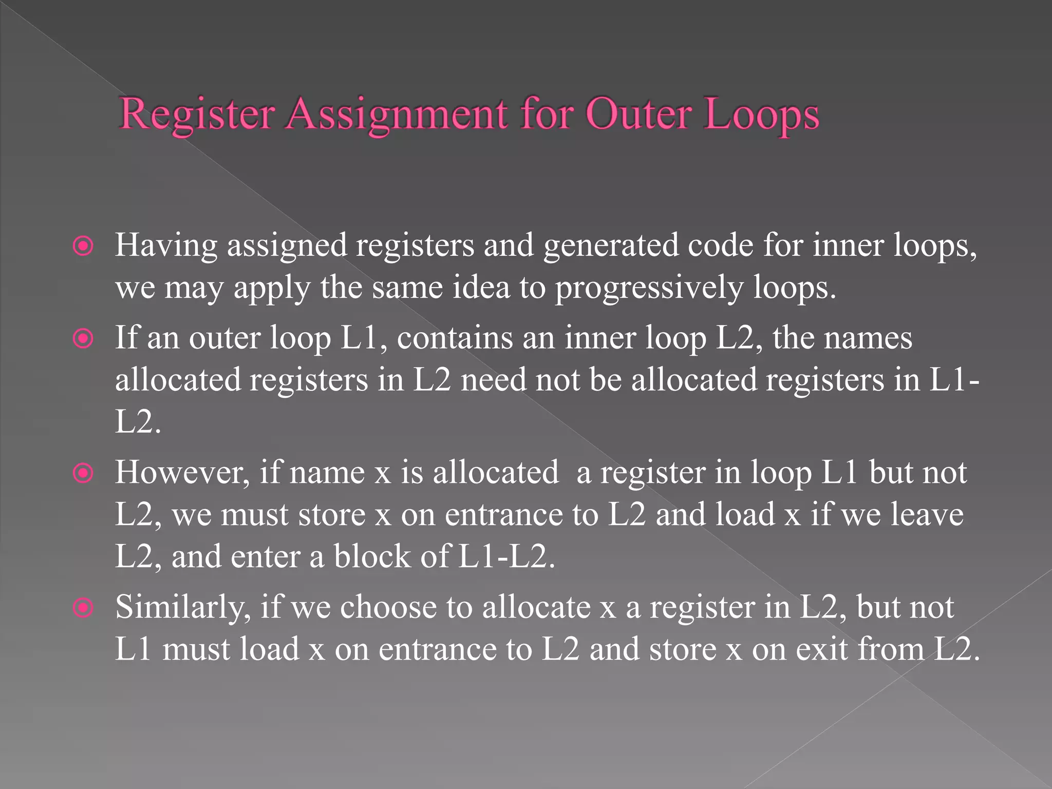 Register allocation and assignment | PPTX