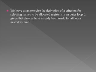 Register allocation and assignment | PPTX